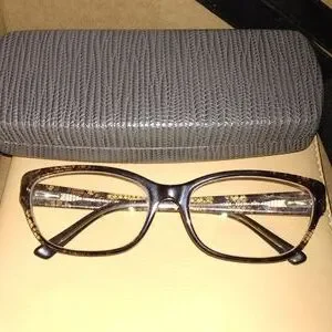 Valentino | Accessories | Valentino V266 Eyeglasses Frames Clear Black ...